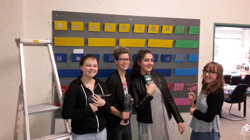 Selbst ist die Schülerin - Gesamtschule Weierheide